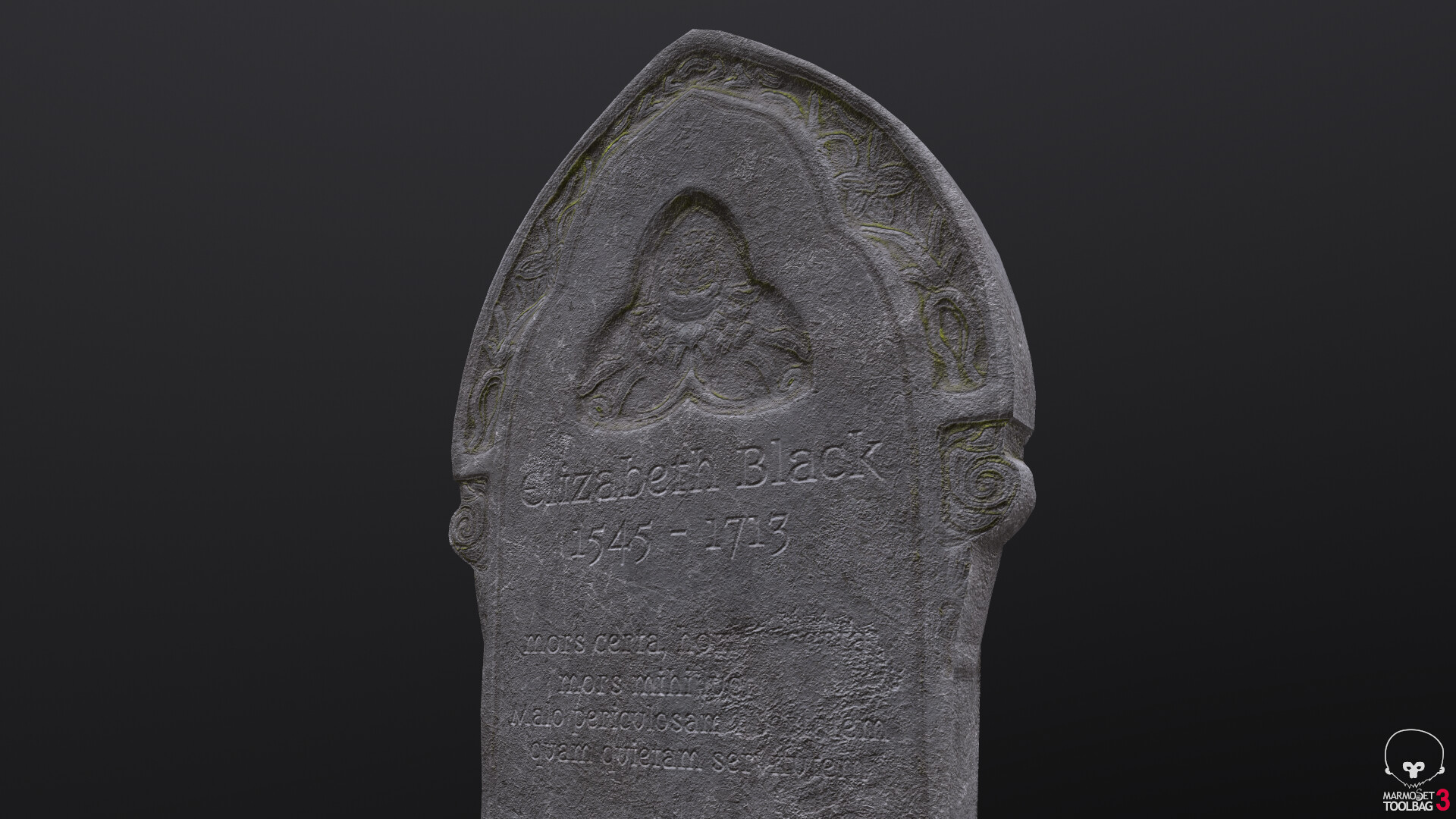ArtStation - Gothic Tombstone