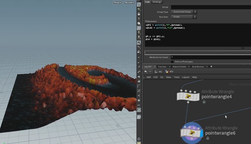 Wing fox - Introduction to Houdini 17:Particles