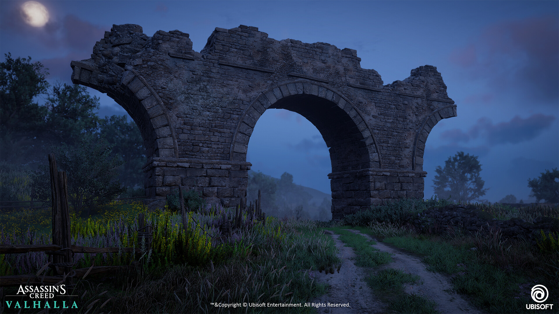 Philip Nery - Assassin's Creed Valhalla - Architecture - Roman Aqueduct ...