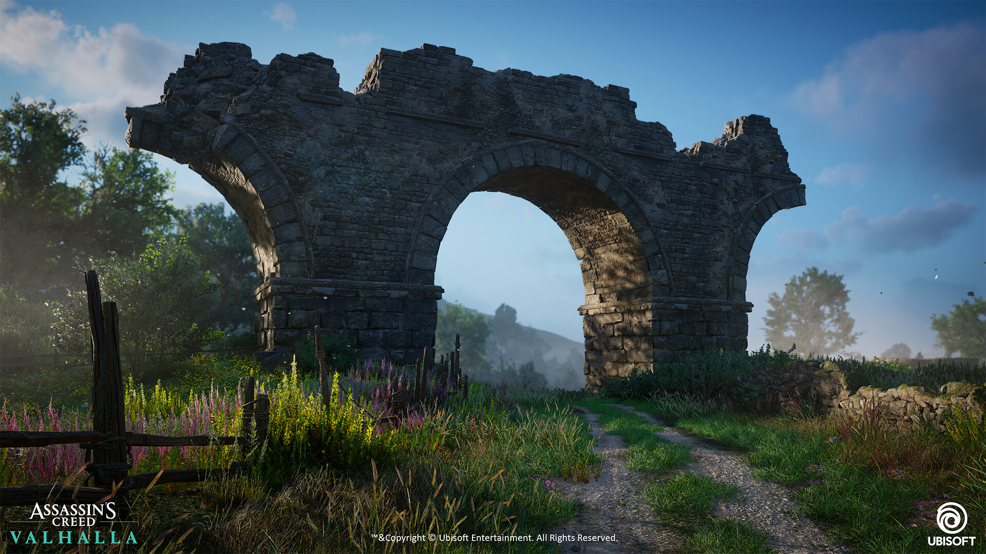 Philip Nery - Assassin's Creed Valhalla - Architecture - Roman Aqueduct ...