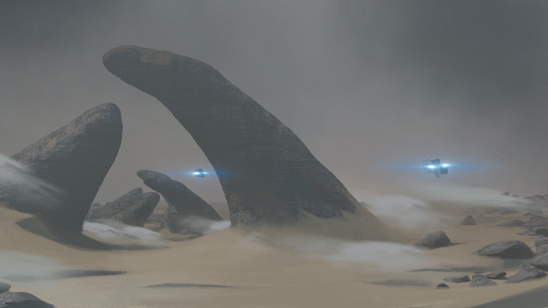 ArtStation - SCI-FI Desert