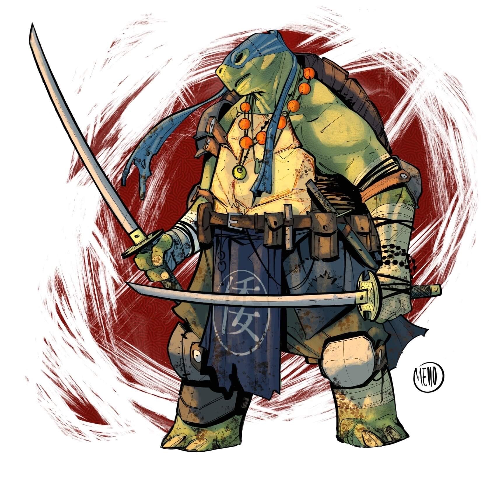 ArtStation - TMNT sketch