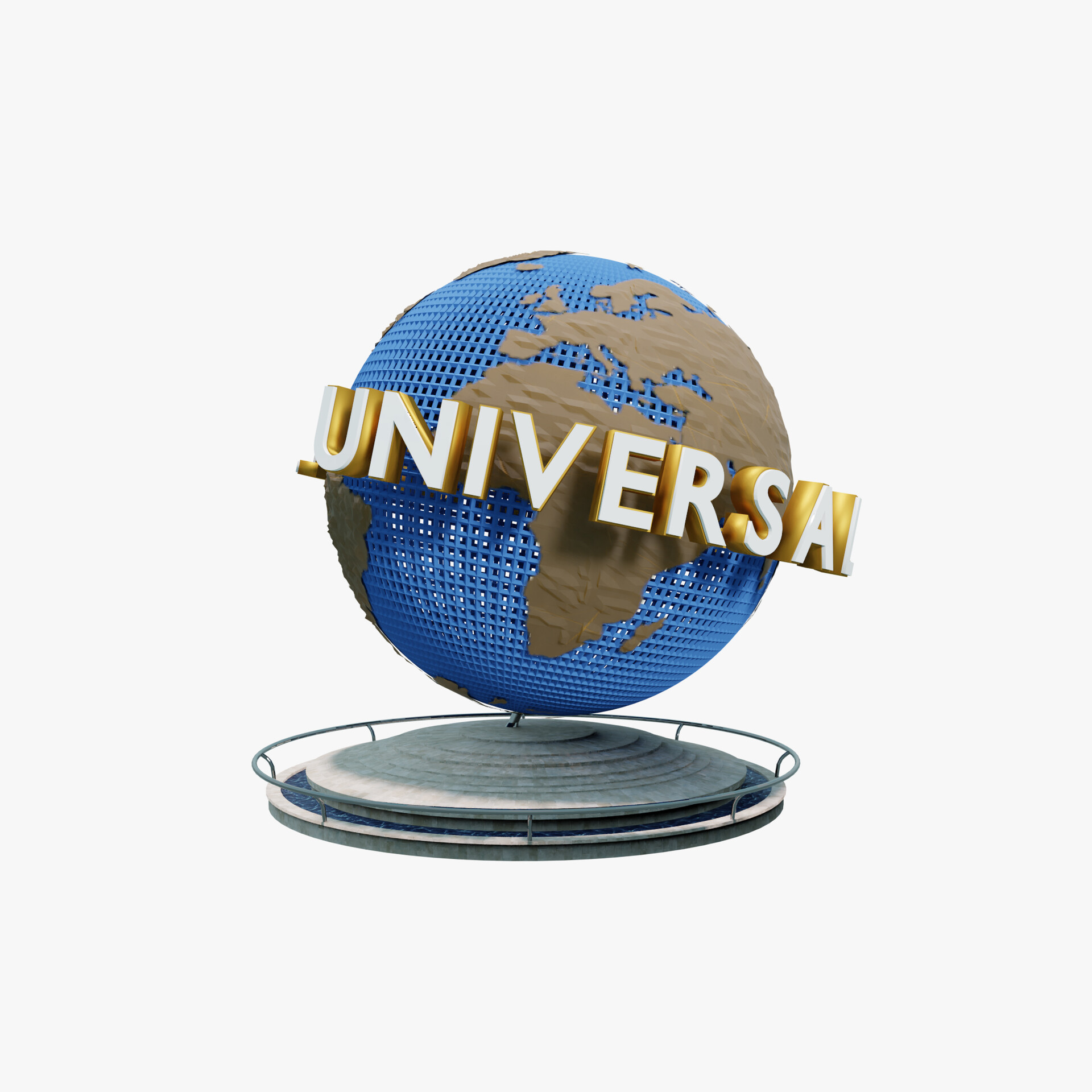 ArtStation - Universal Studios Globe