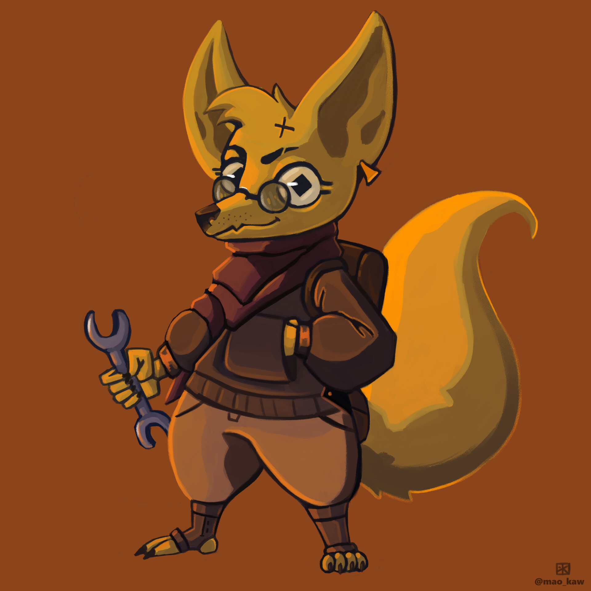 fennec fox anthropomorphic