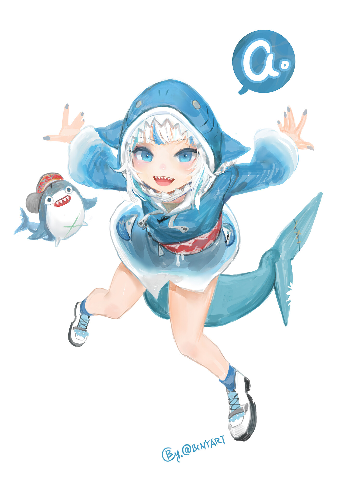 ArtStation - Gawr Gura