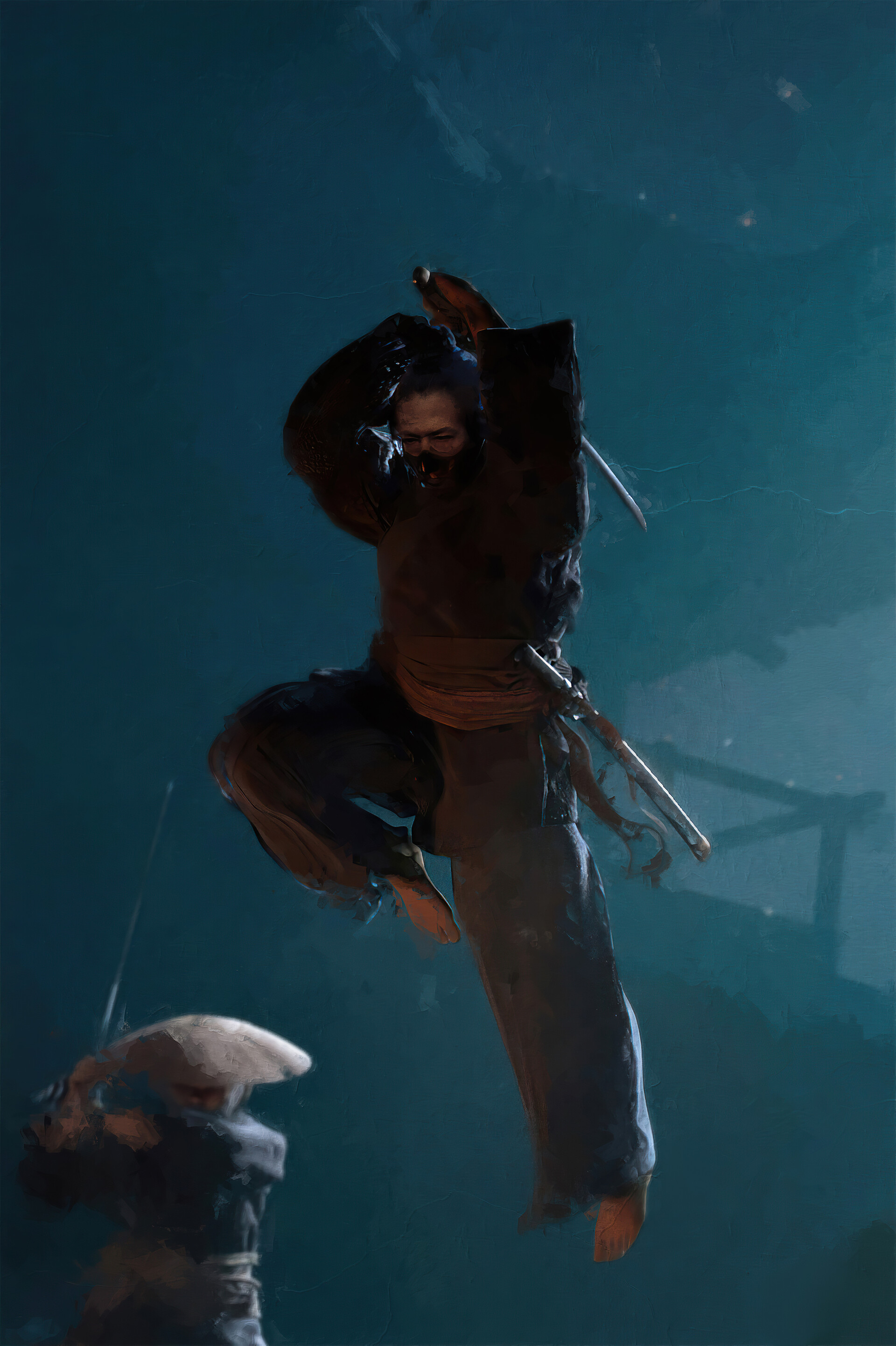 ArtStation - Samurai Jump