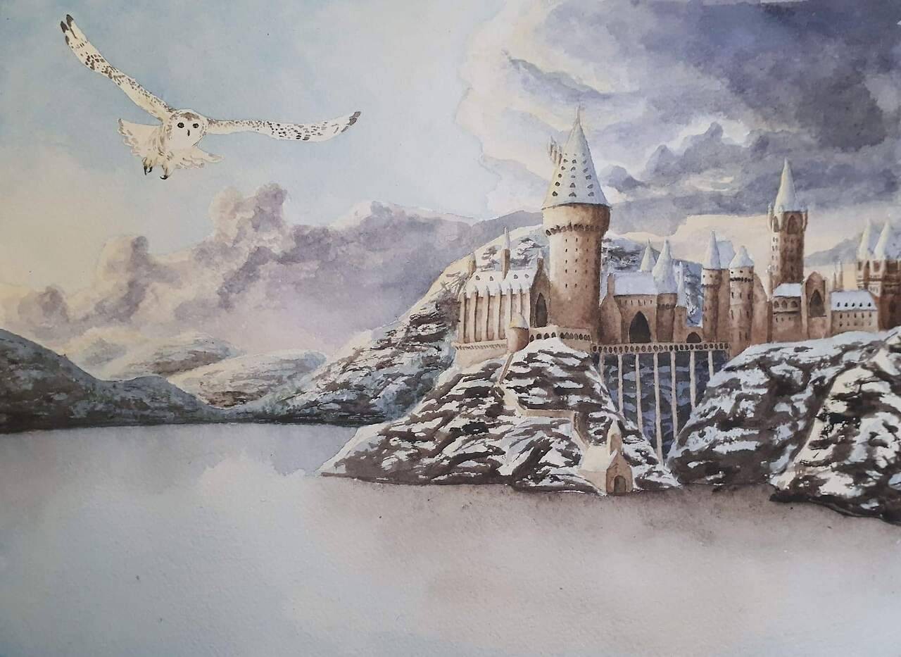 ArtStation - Winter Castle