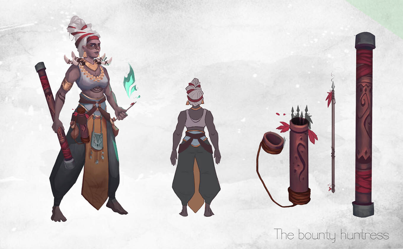 ArtStation - Bounty huntress