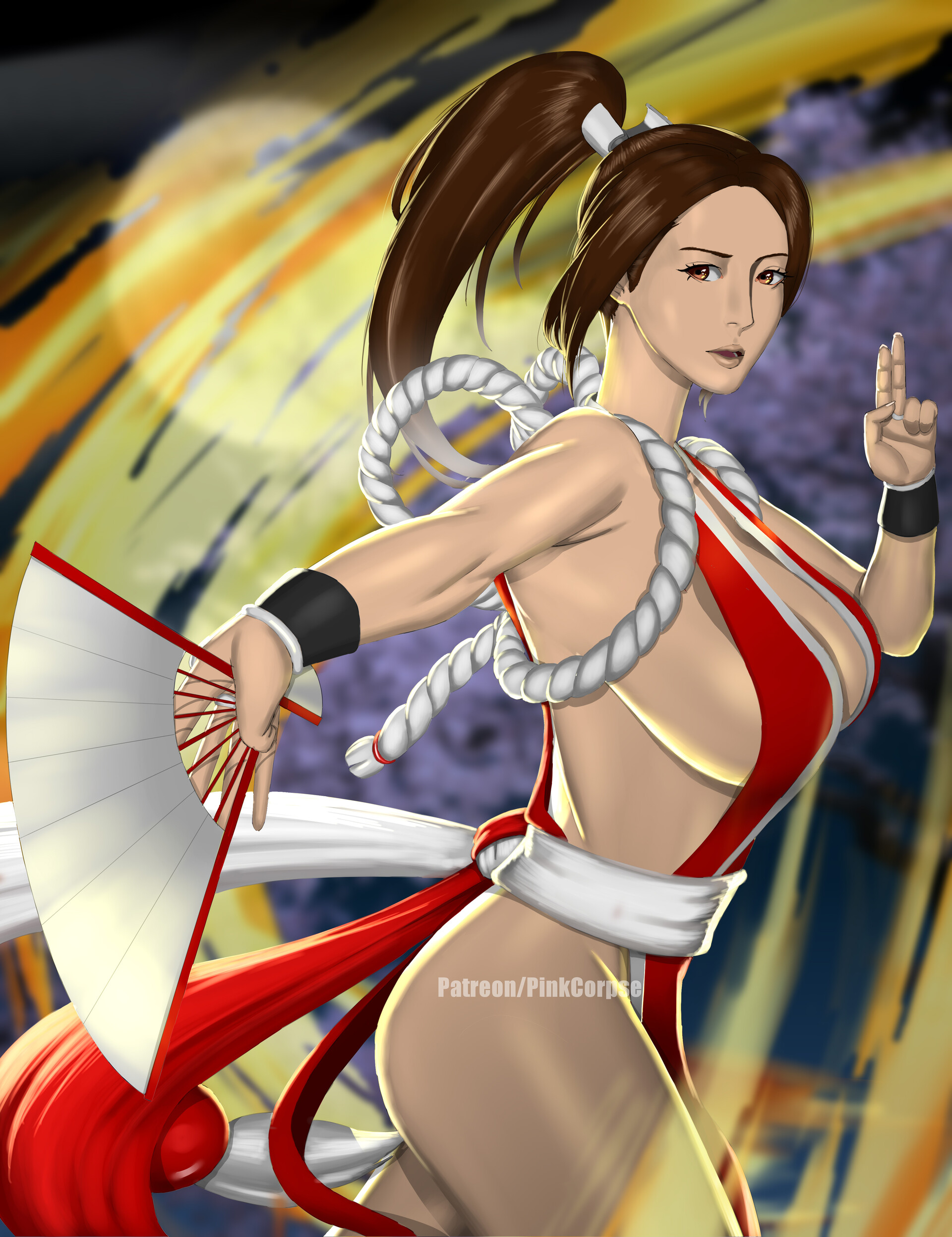 ArtStation - Mai Shiranui / KOF