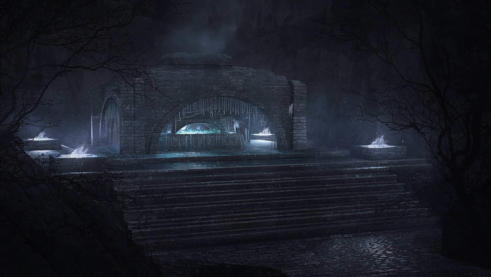 ArtStation - Night forges of Halcyonvale