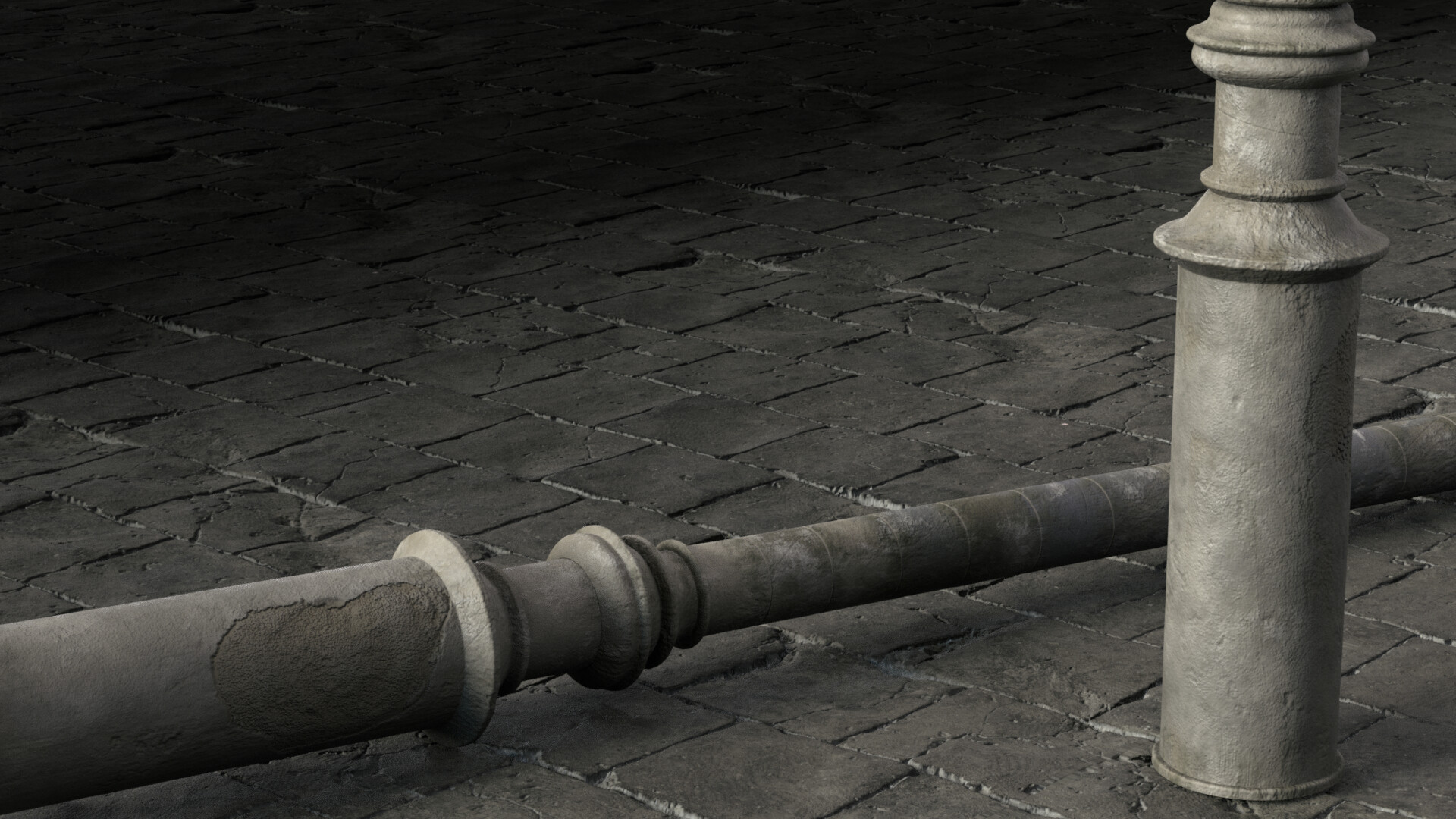 ArtStation - Stone Pillar - Material