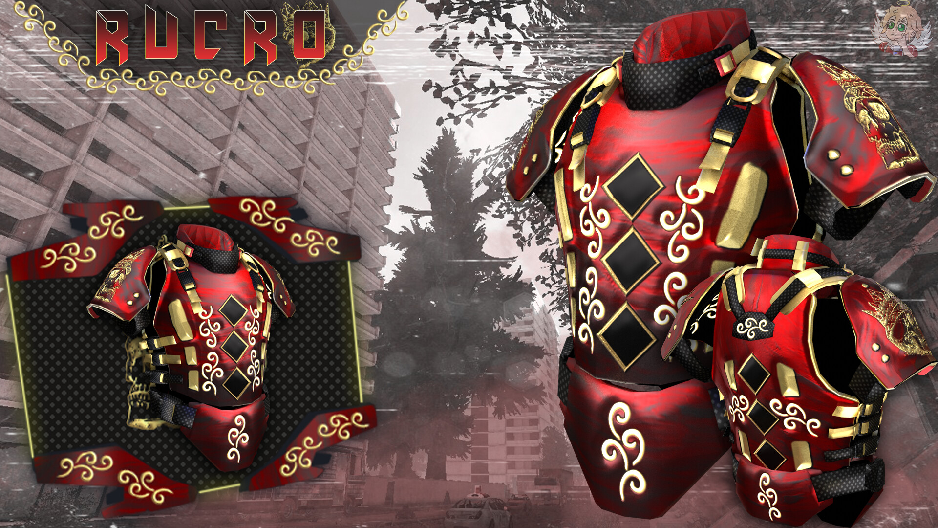 ArtStation - Heavy Armor Rucro