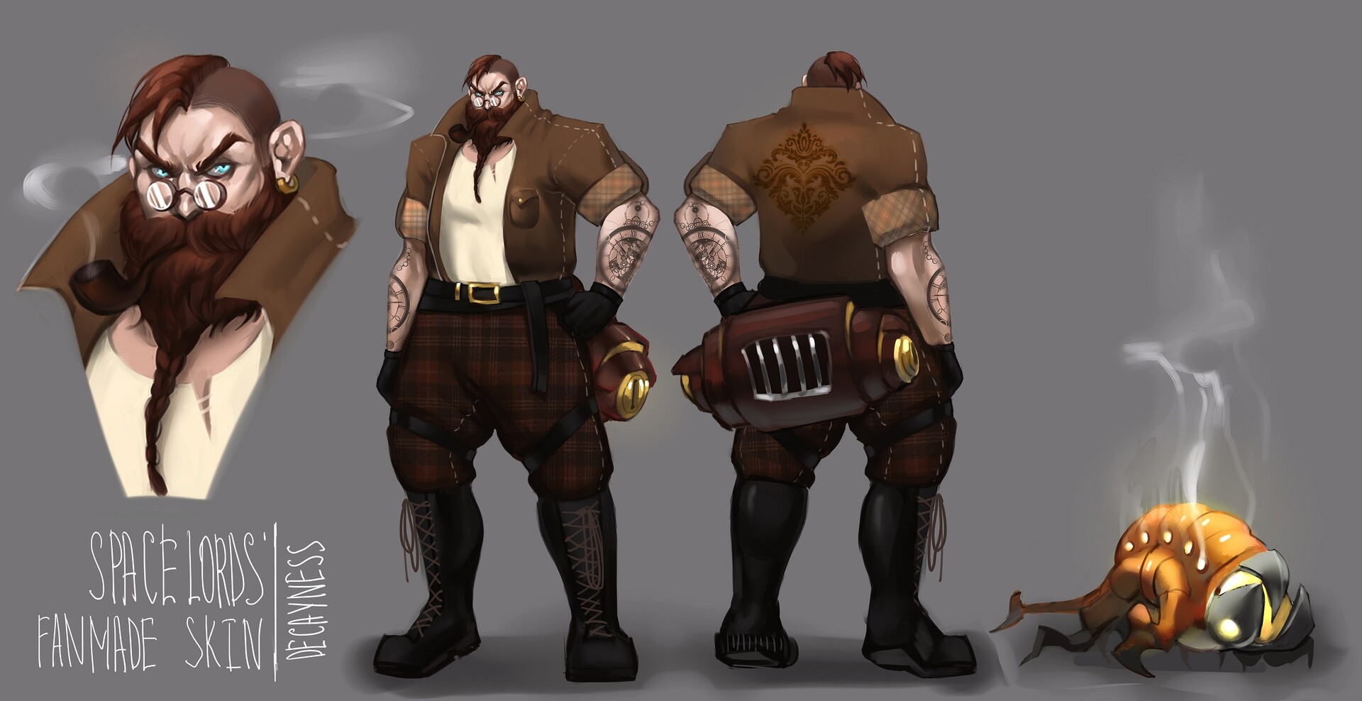 ArtStation - Fanmade skin (Ray Mayura / Spacelords)