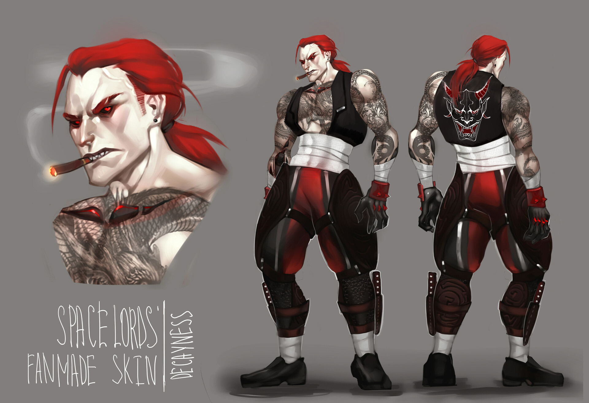 ArtStation - Fanmade skin (Lycus / Spacelords)