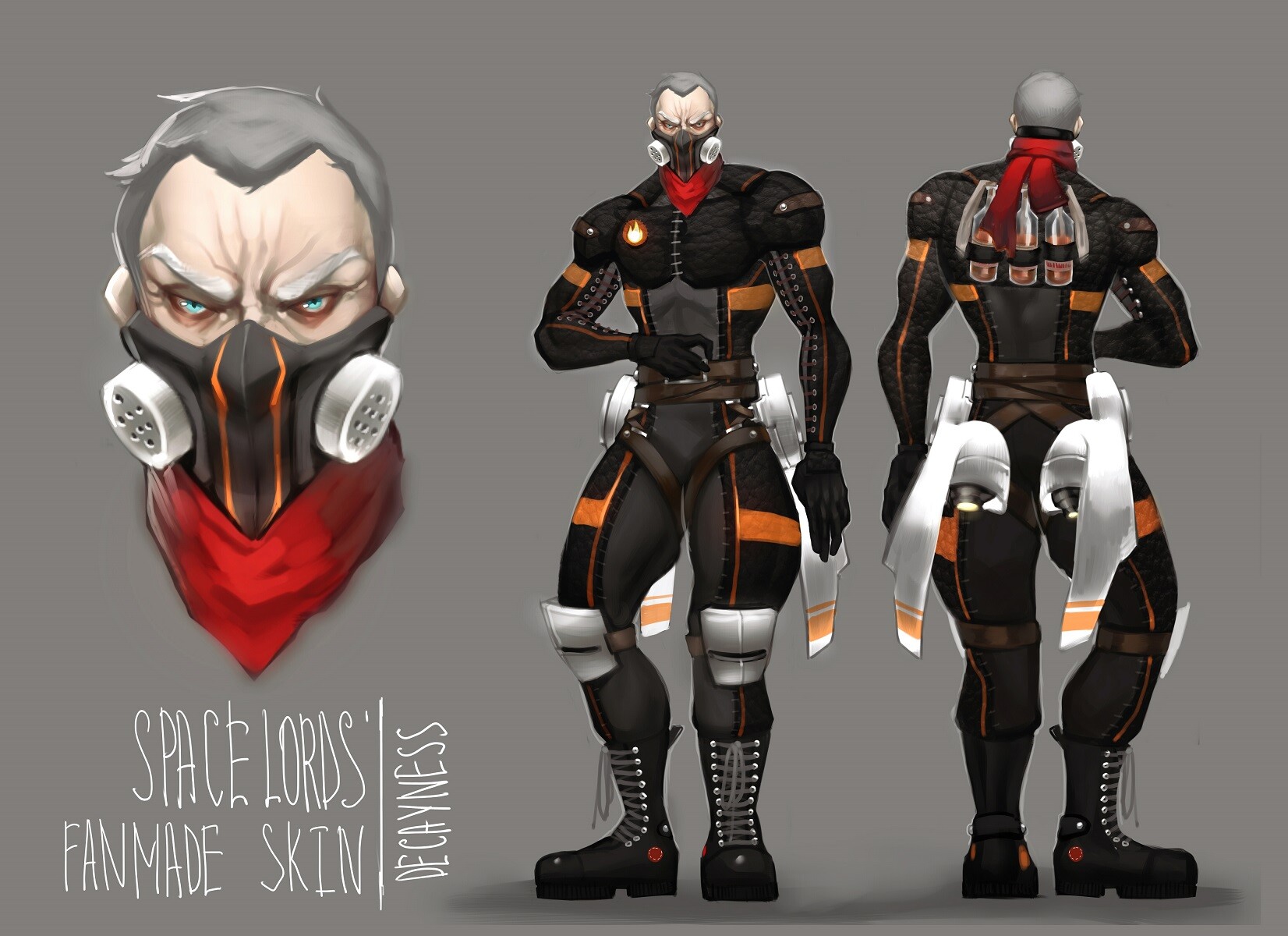 ArtStation - Fanmade skin (Hans / Spacelords)