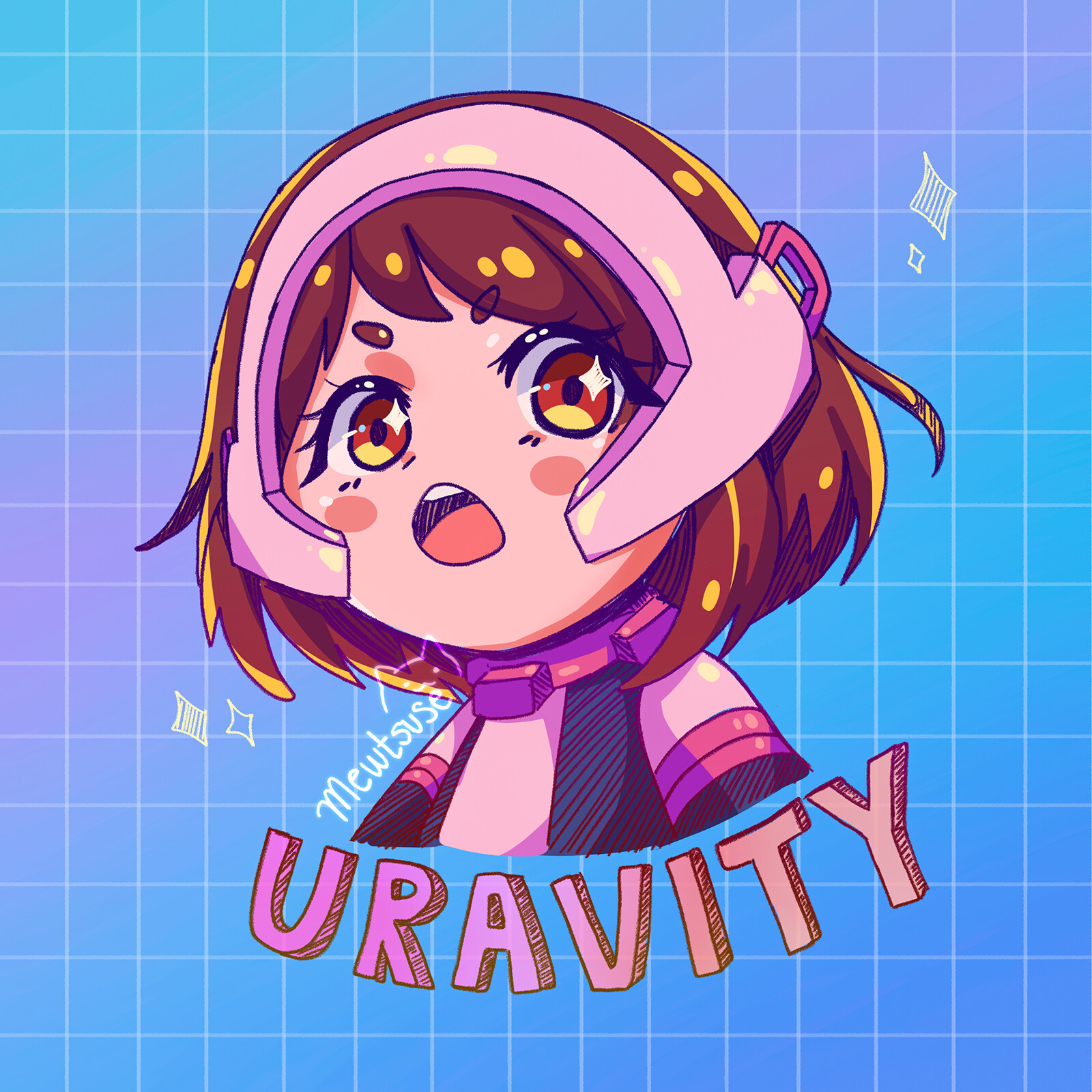 ArtStation - Uraraka Ochako from Boku no Hero Academia