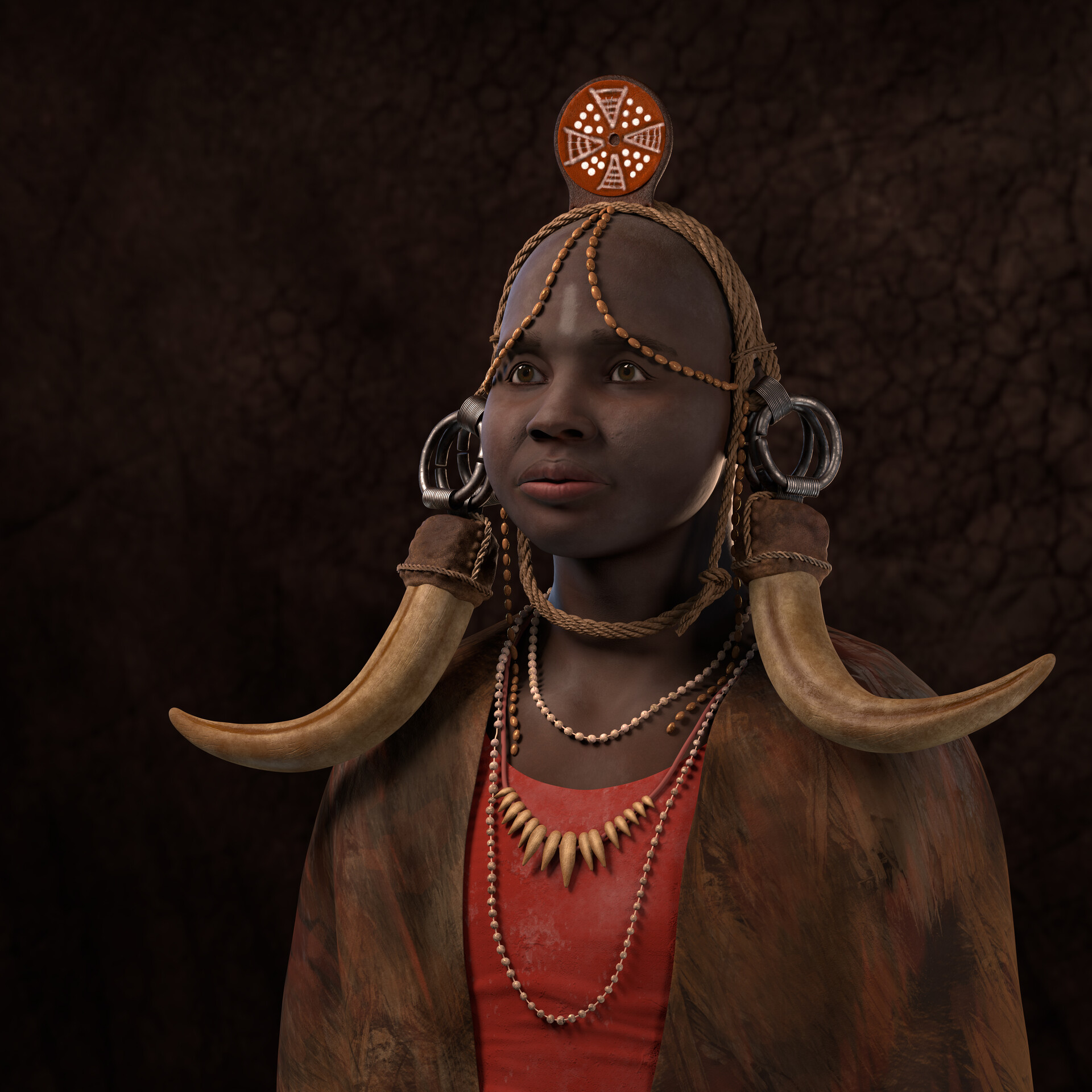 ArtStation - Dabulamanzi Chukwuemeka - Character model