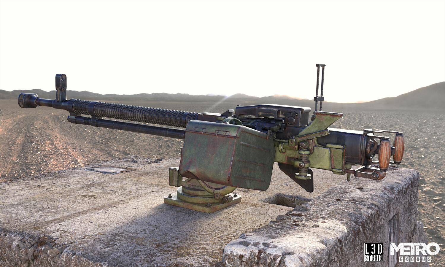 L3D Studio - DShK MACHINE GUN