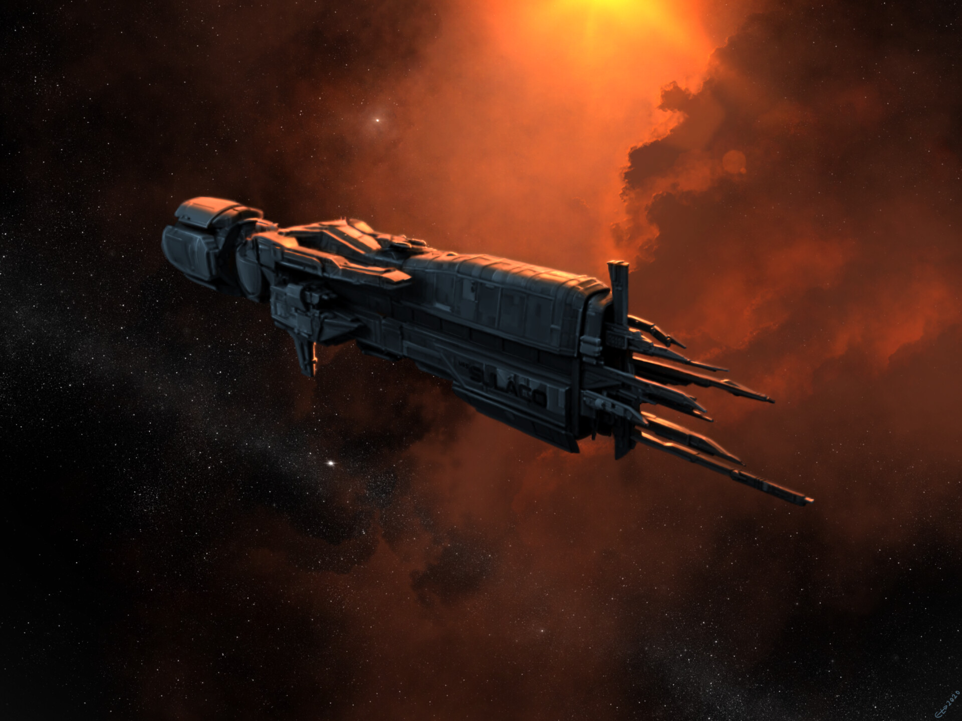 ArtStation - USS Sulaco