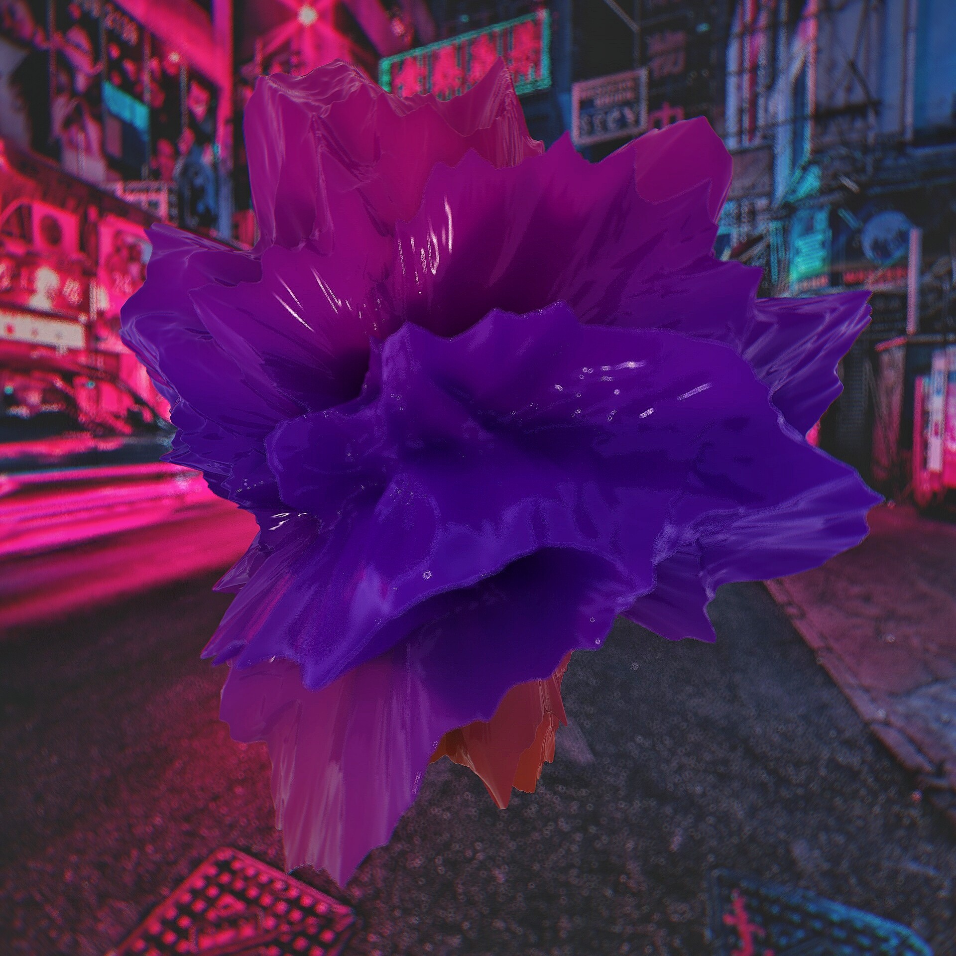 ArtStation - Neon mood