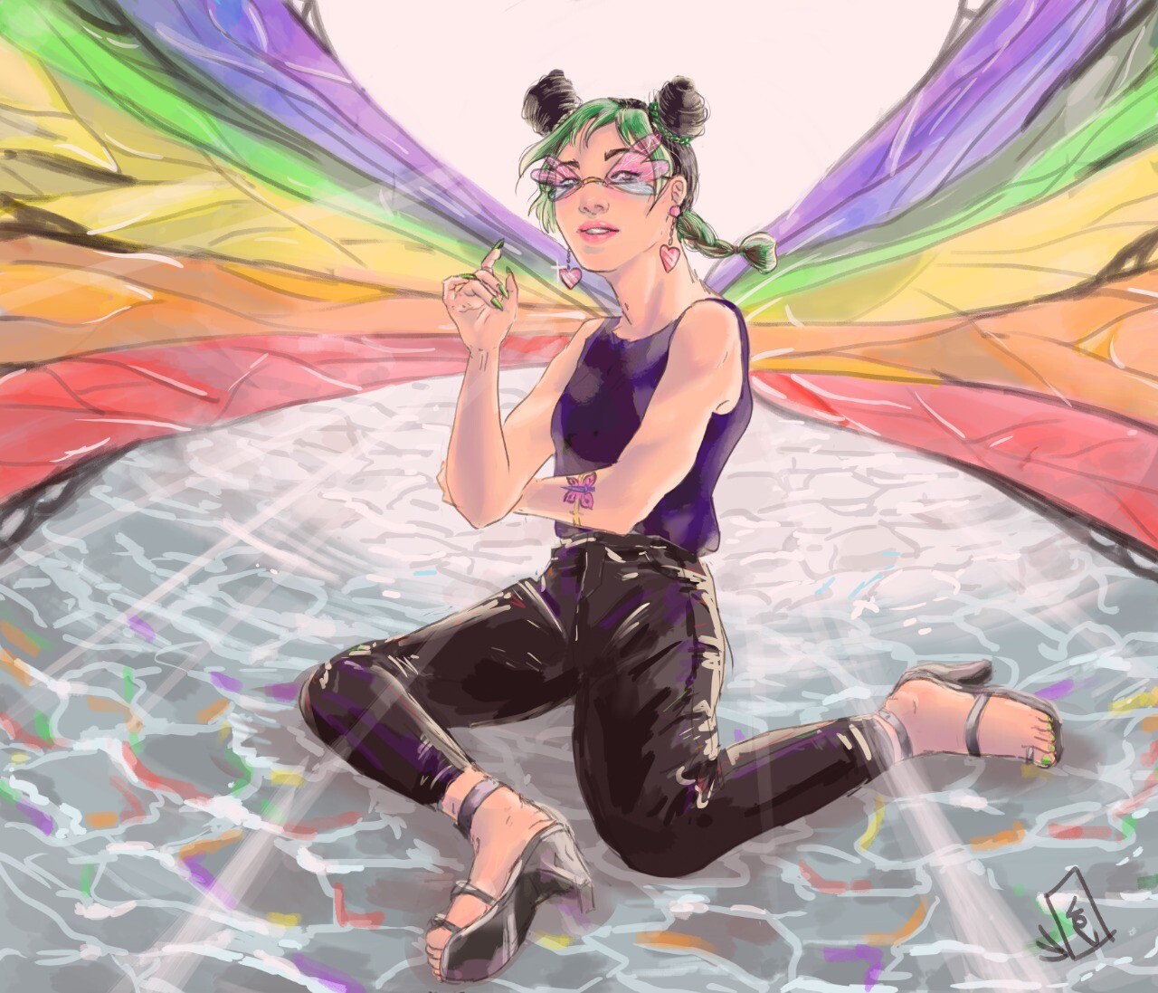 ArtStation - Butterfly Jolyne