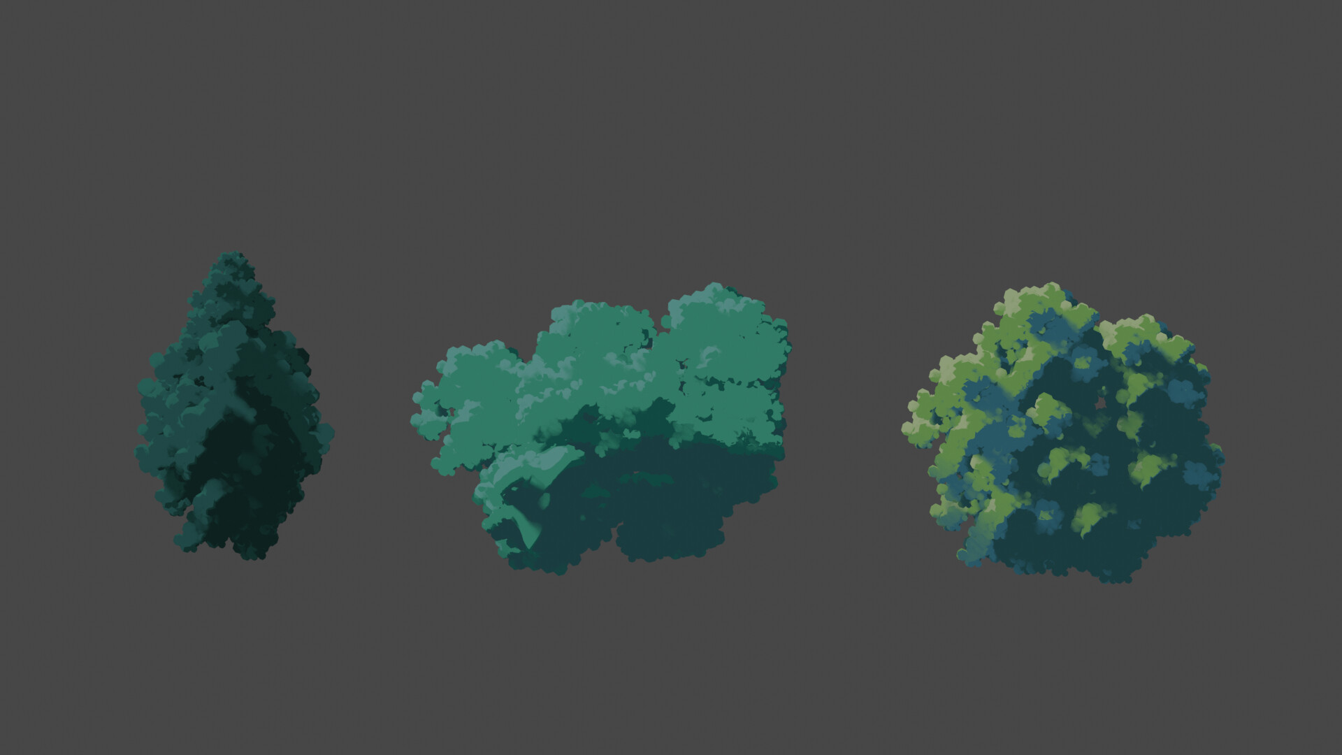 ArtStation - Ghibli Trees