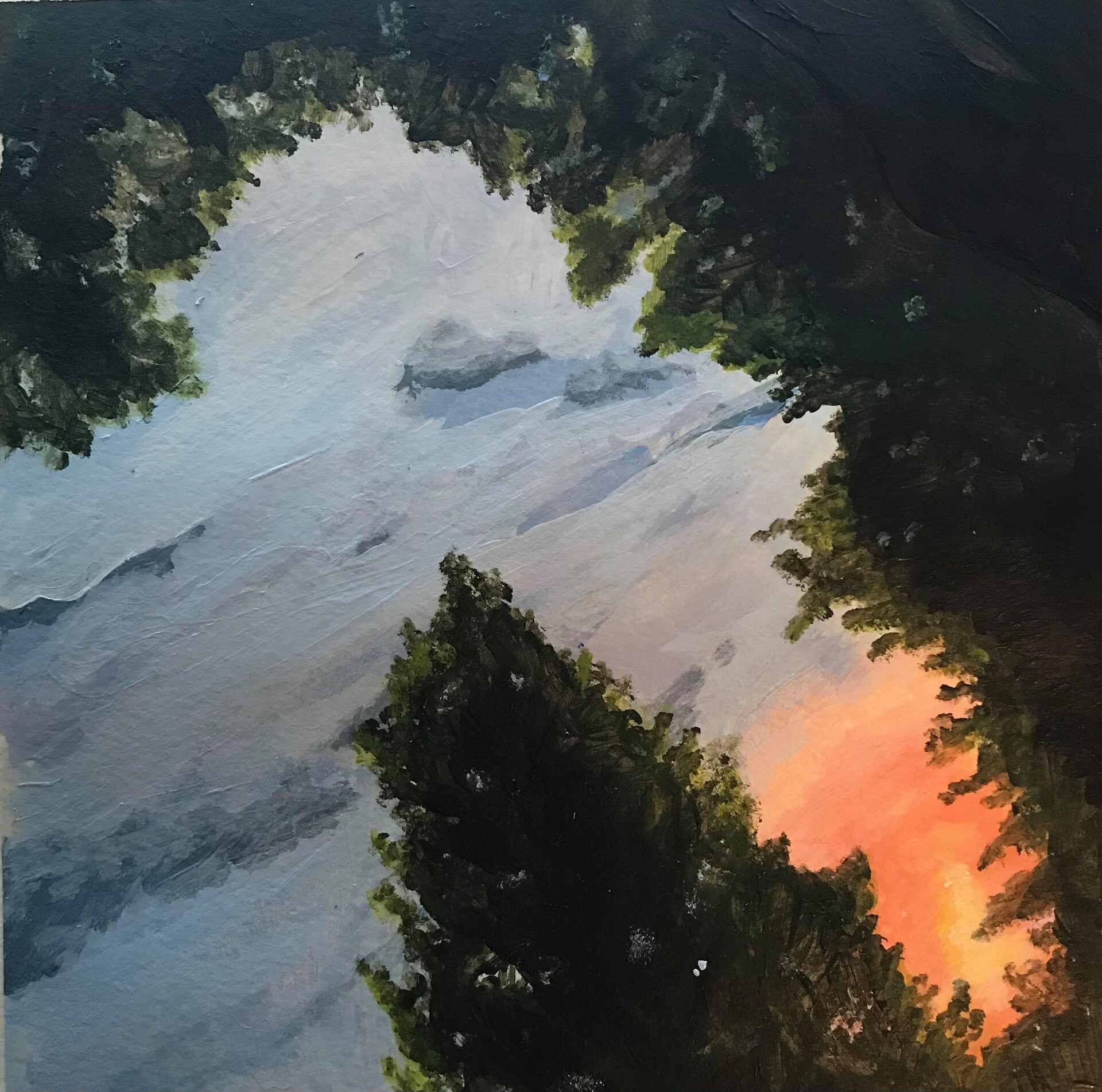 ArtStation - October Sun Painting