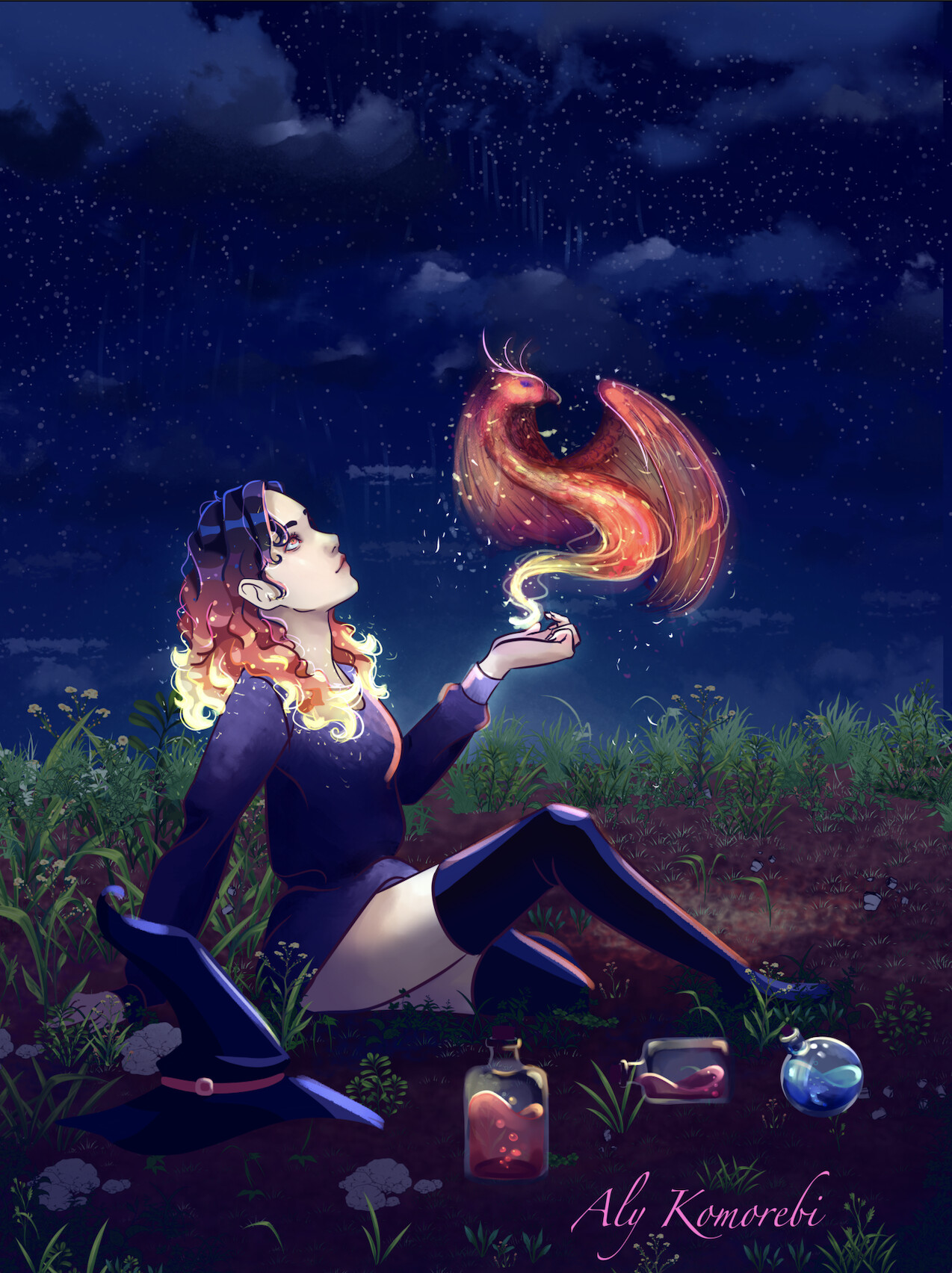 ArtStation - Pheonix Girl