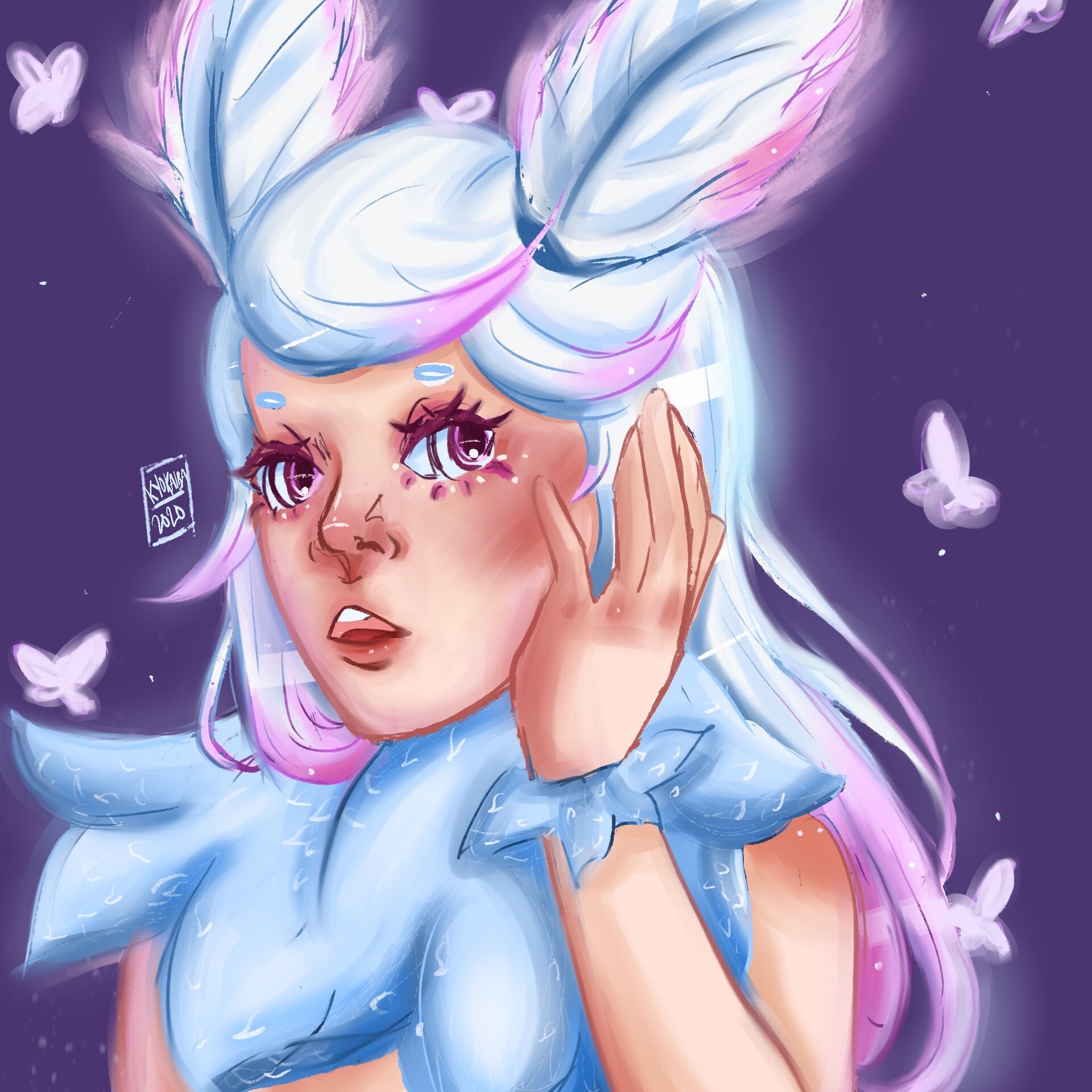 ArtStation - Moth Girl