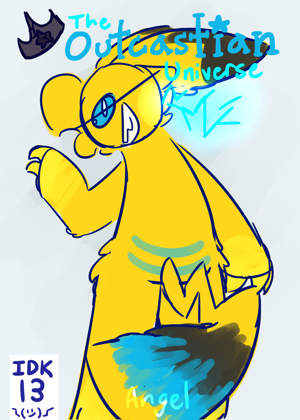 Angel Lowery - The Outcastian Universe Mock Comic Covers