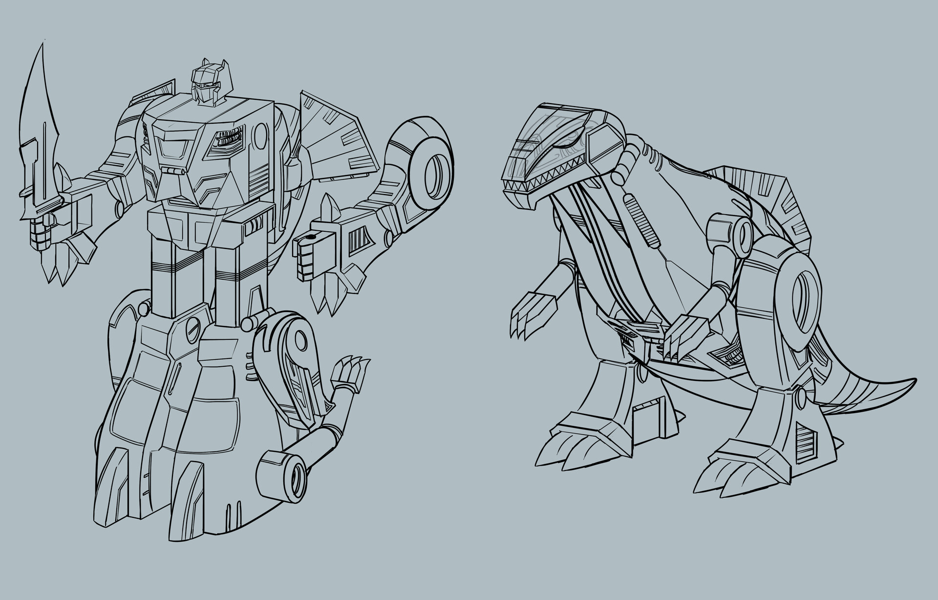 dinobot coloring pages