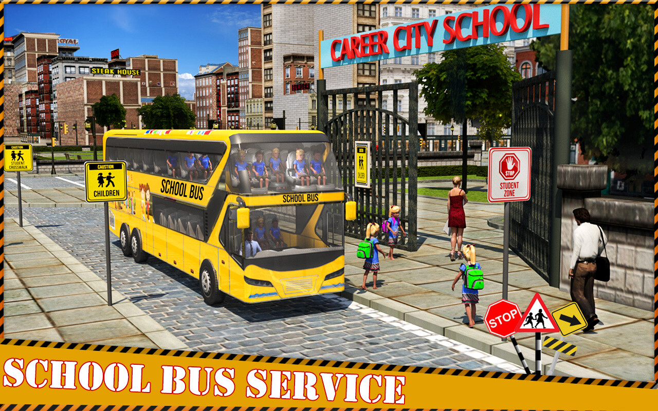 Just School Bus Games