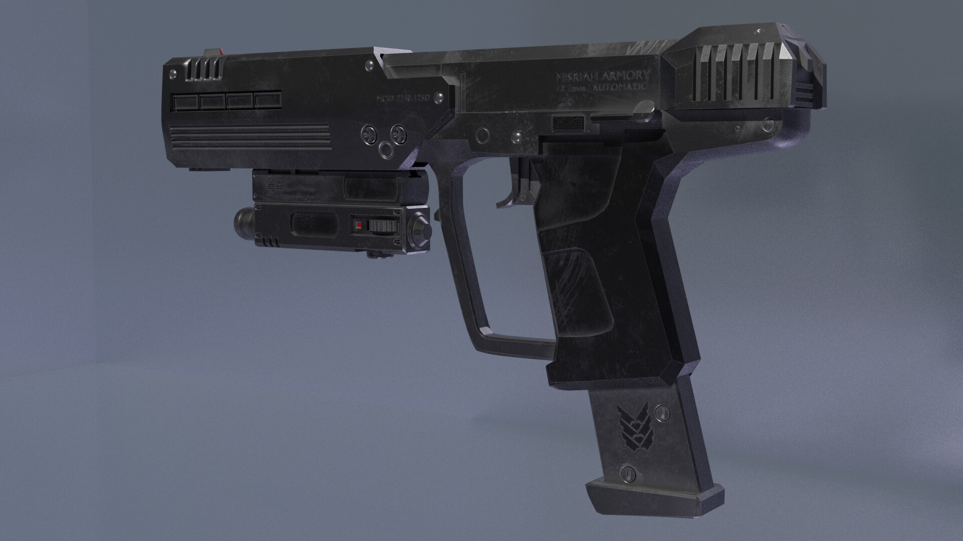 ArtStation - M6C Socom Halo ODST