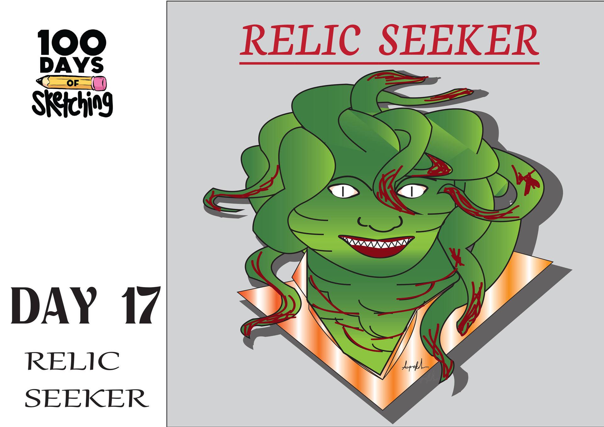 ArtStation - Day 17 relic seeker