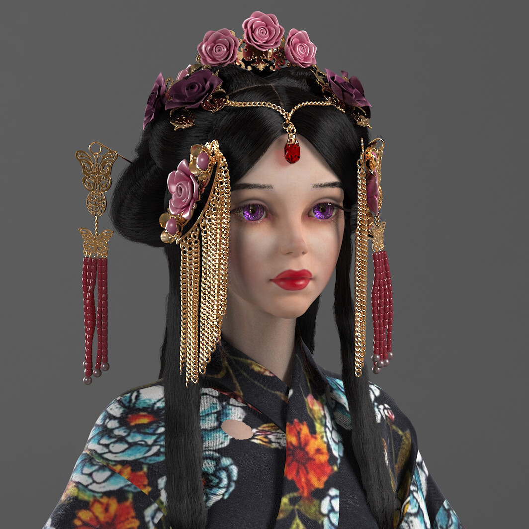 ArtStation - Stylized Character Build-up for Cinematics Vol 1