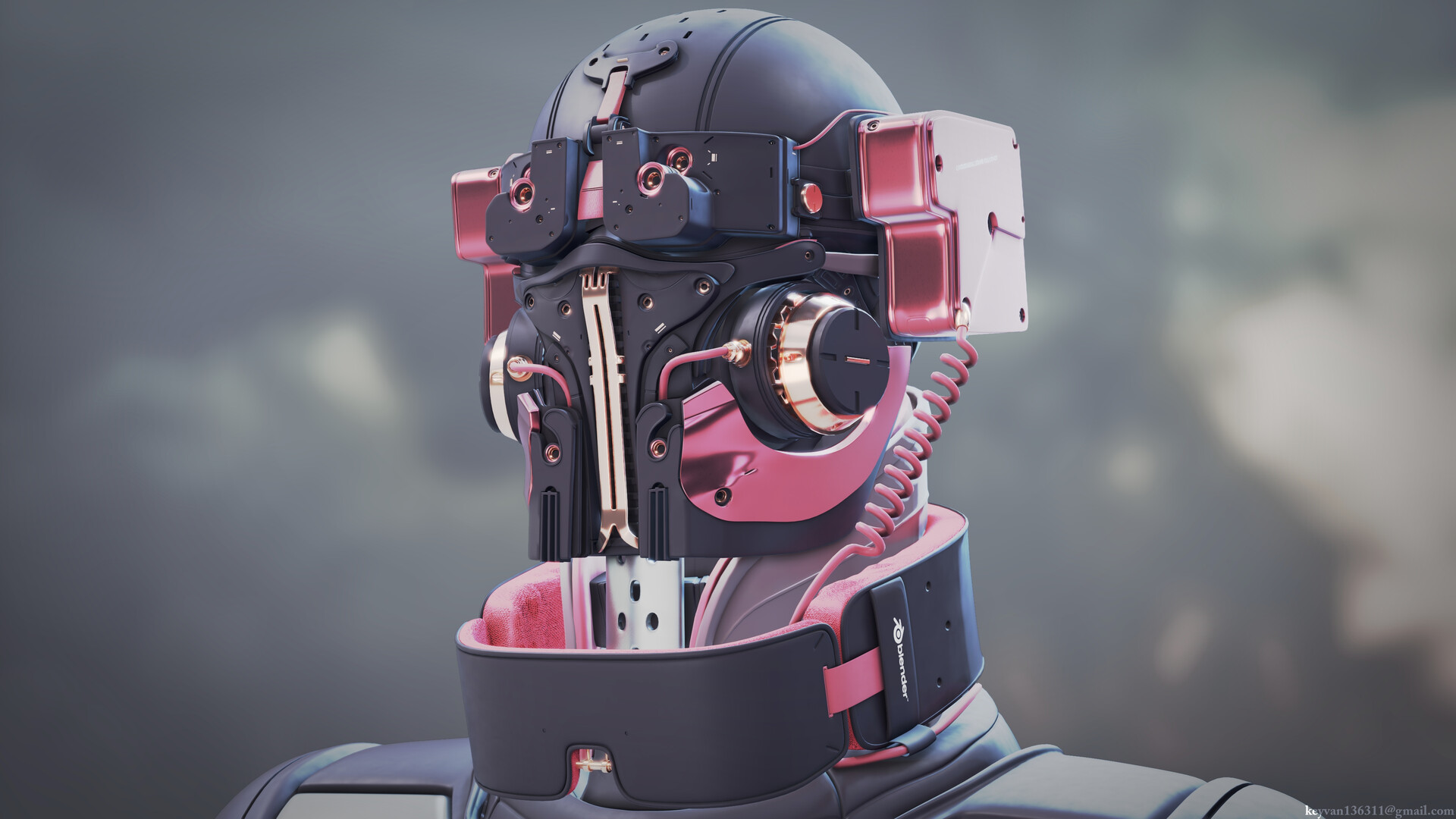 ArtStation - Robot head
