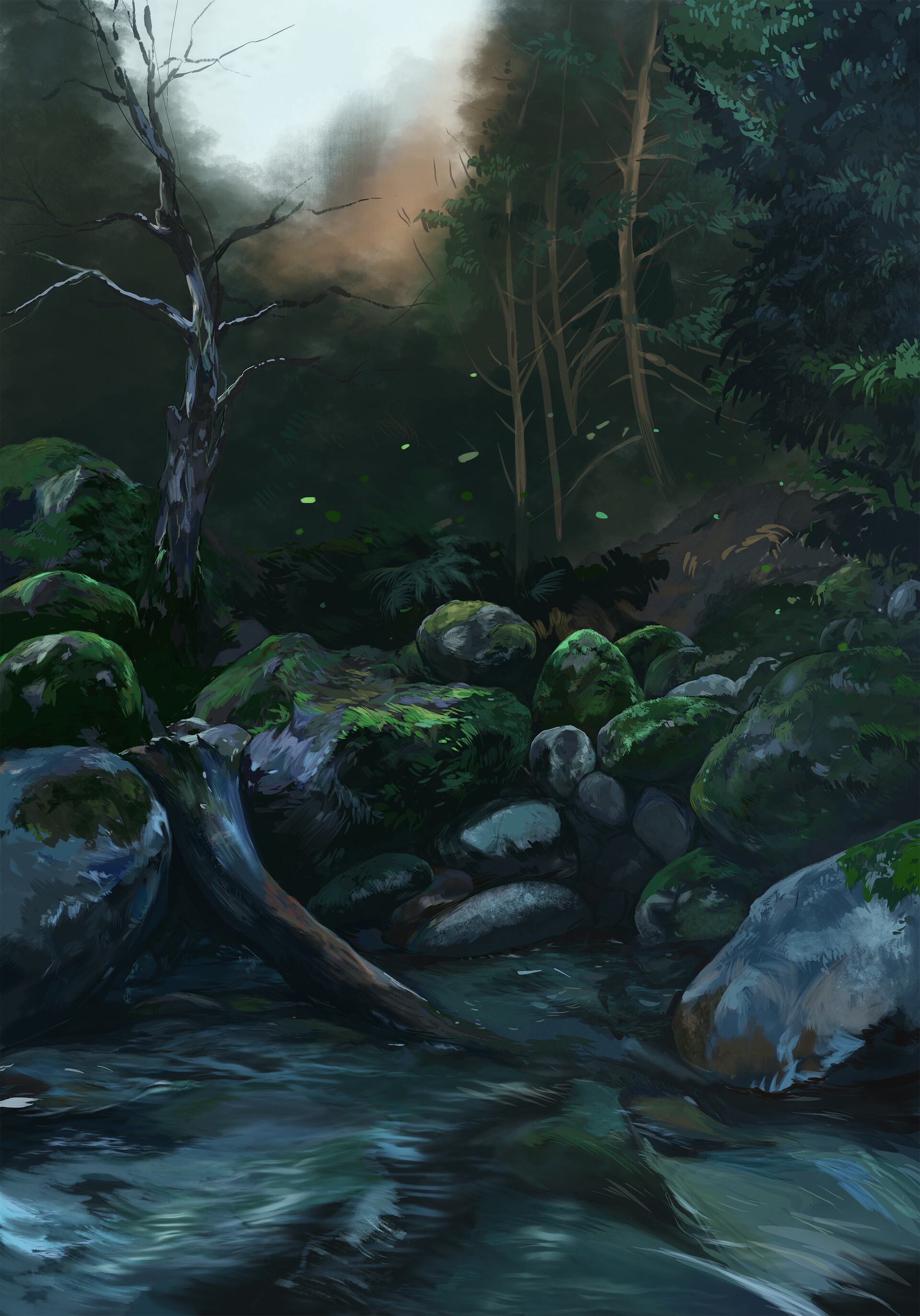 ArtStation - Edge of the forest