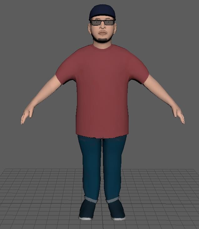 ArtStation - 3D Human Character Model