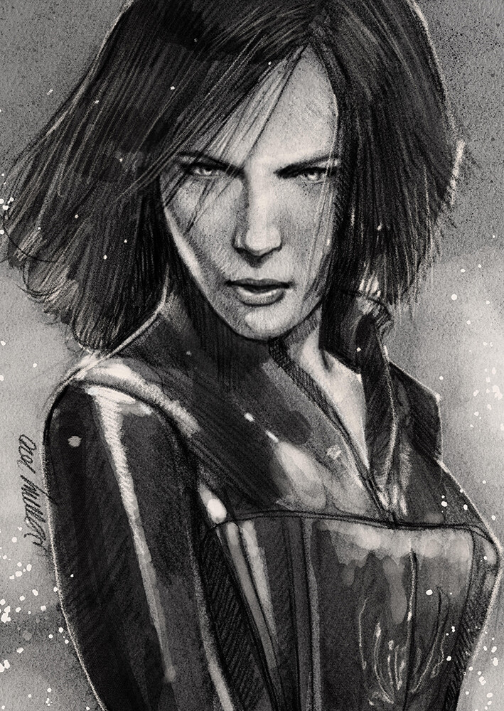 ArtStation - Underworld movie comp pracitice.