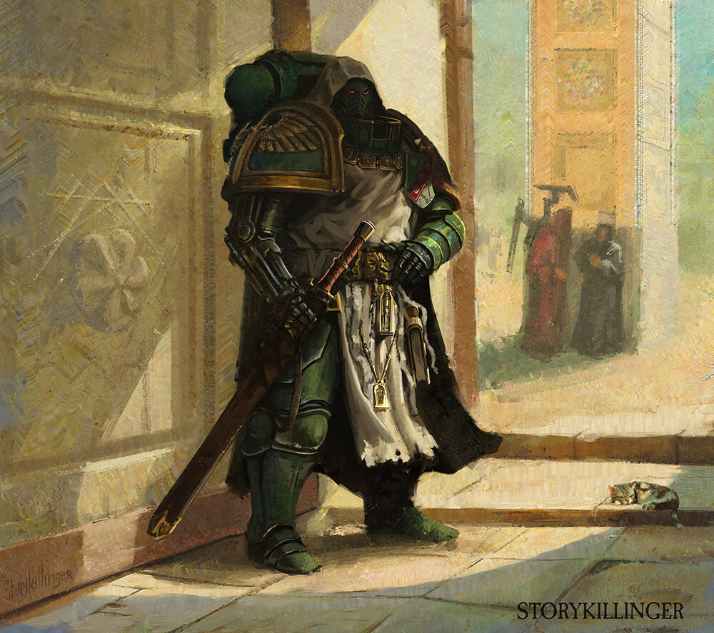 ArtStation - Dark Angel Guard