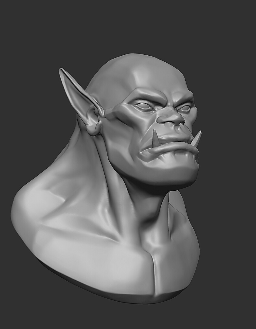 ArtStation - Orc sculpt