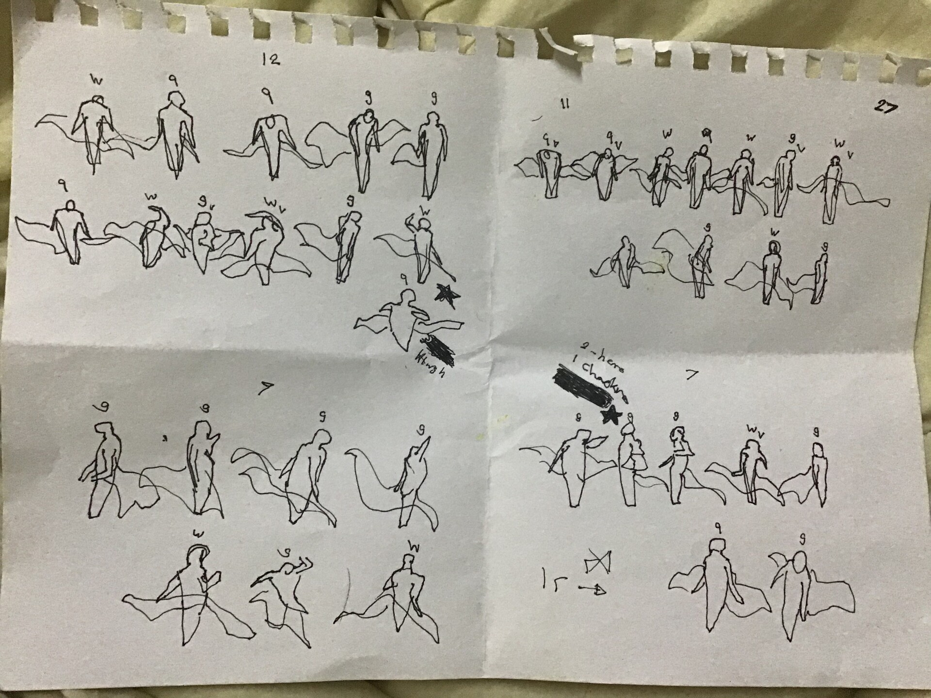 ArtStation - Manga creating talking poses