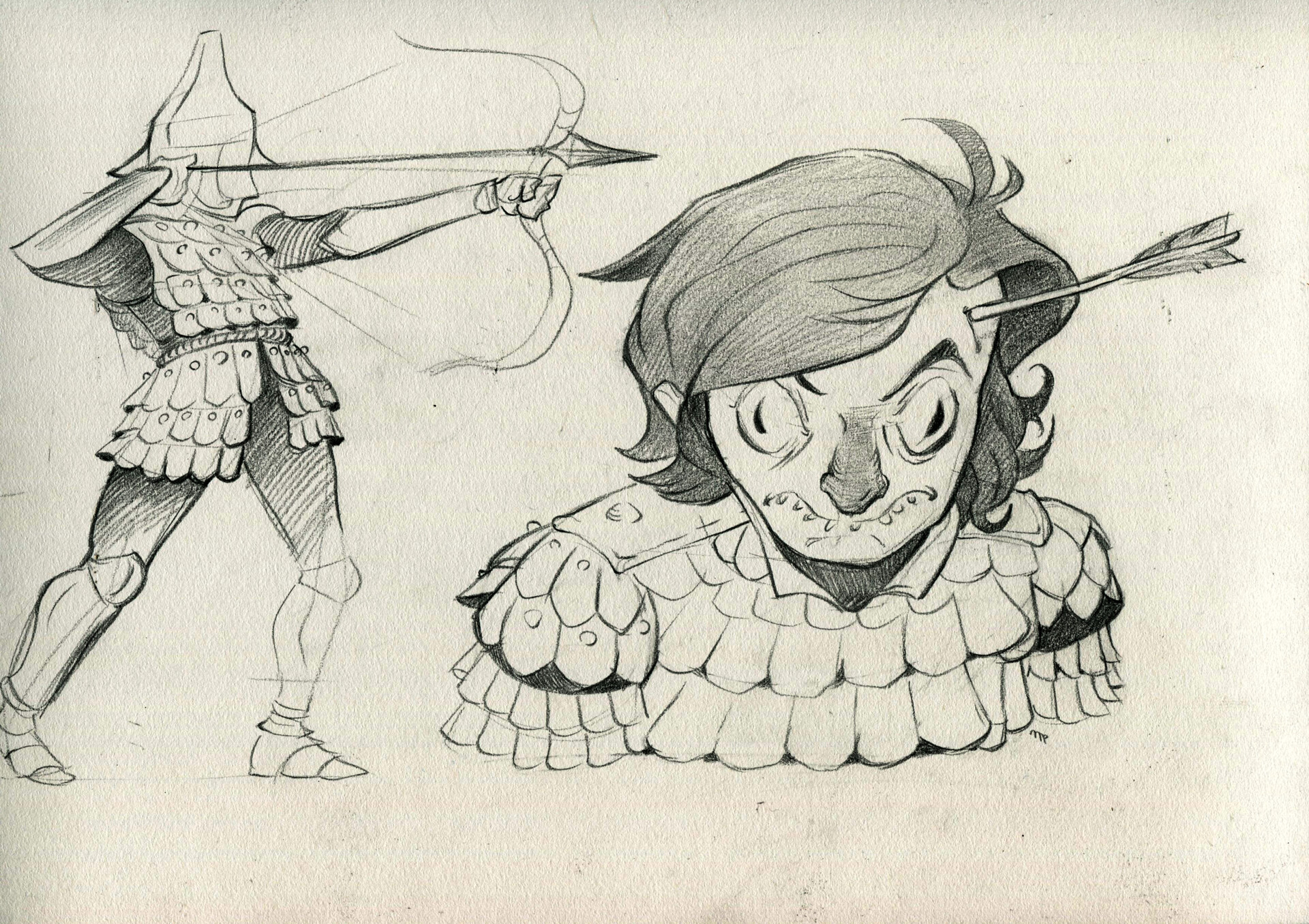 ArtStation - Rake Character Sheet - Armor Study