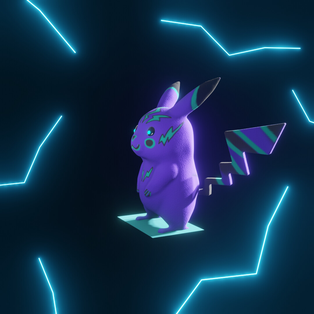 Wojciech Sierakowski - Blue Pikachu