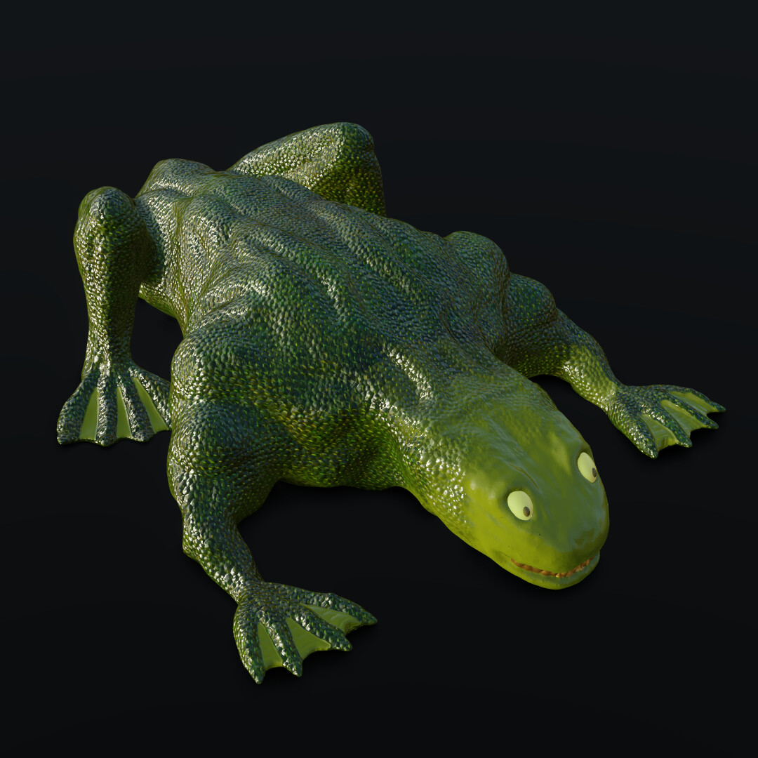 ArtStation - It's not a frog - it's Creature!