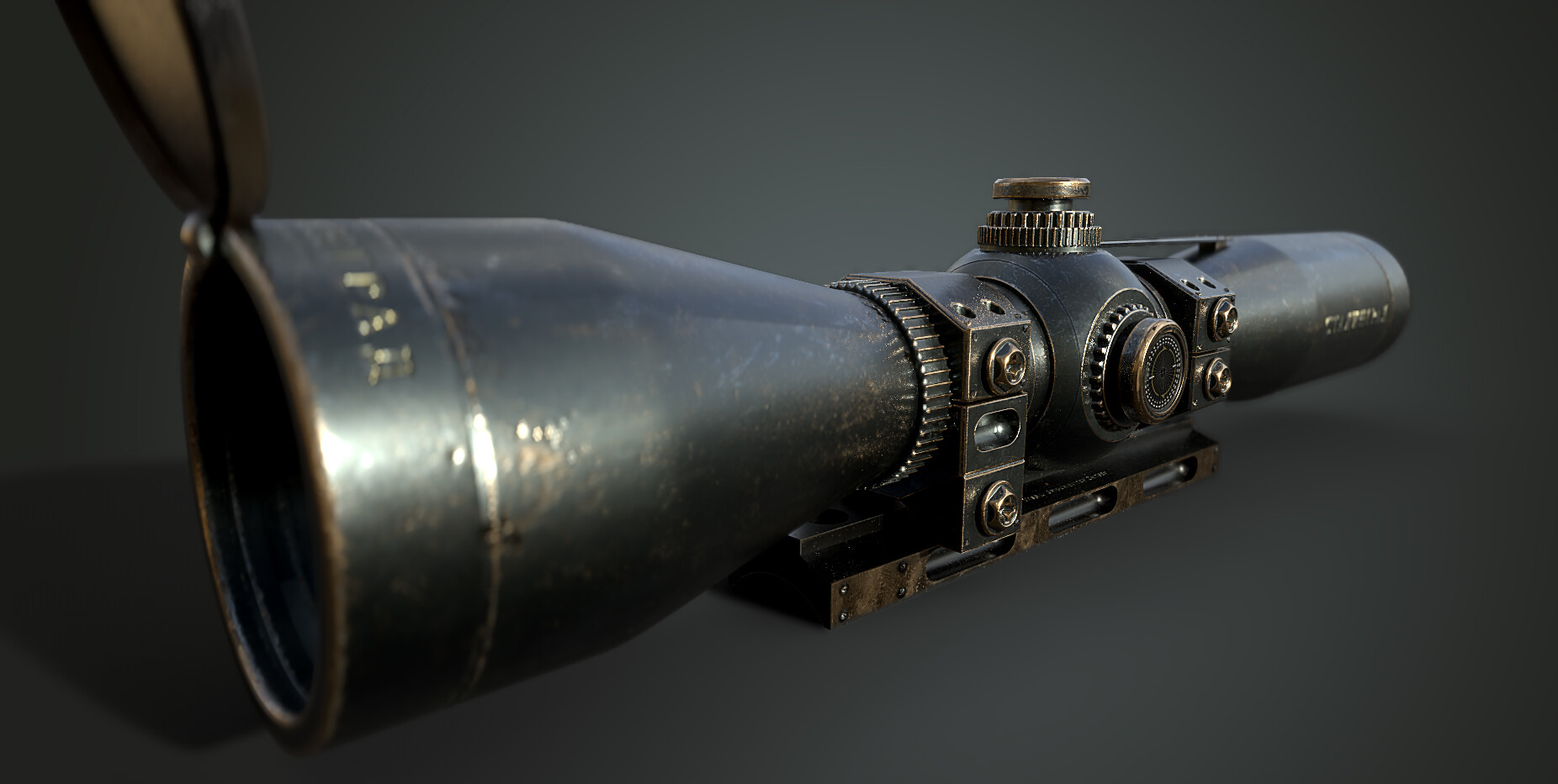 Alexandre Martin MGSTUDIO - Old rifle scope / Stalingrad 1942