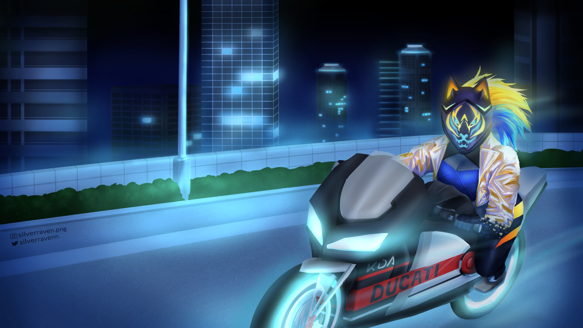 ArtStation - K/DA ALLOUT Akali Fanart