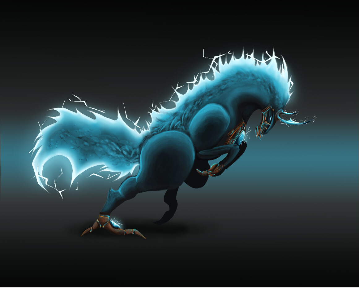 ArtStation - Mechanical Fighting Monster Concept