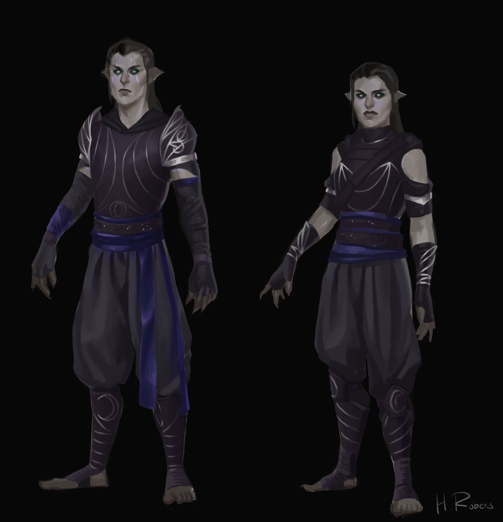 ArtStation - Night elf design