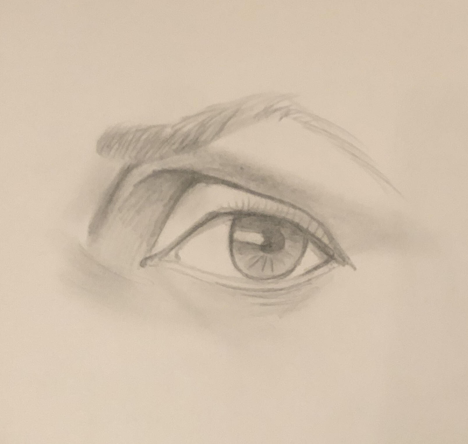 how to draw a eye jessica